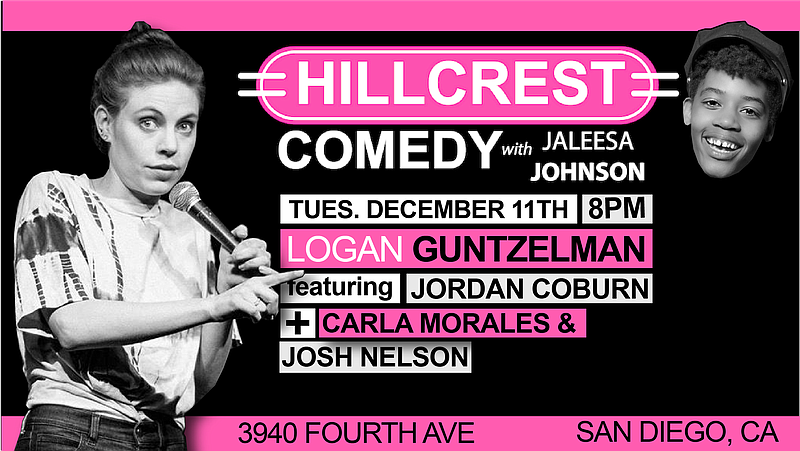 Logan Guntzelman - Tuesday, December 11, 2018, 7:30 p.m. to 9:30 p.m ...
