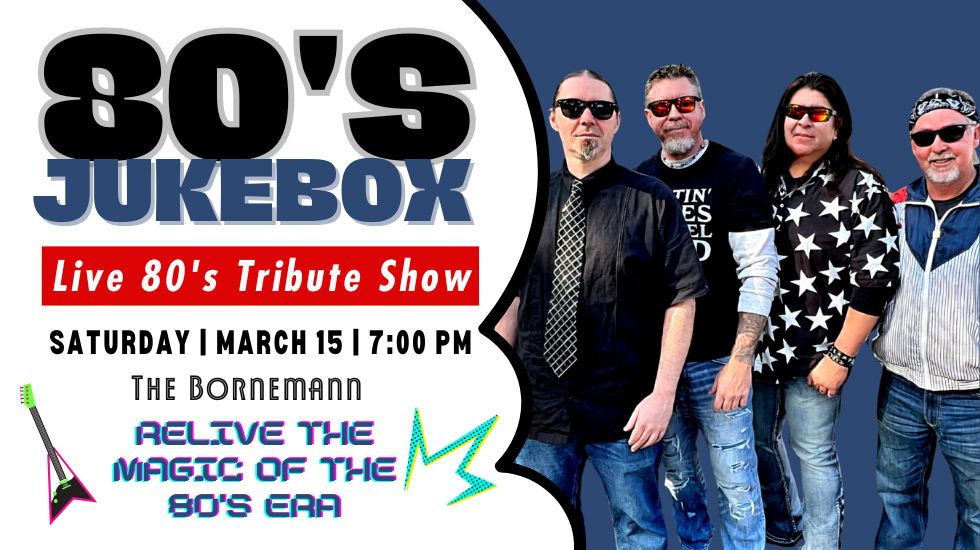 80s Jukebox - Saturday, March 15, 2025, 7 p.m. to 10 p.m. | San Diego ...