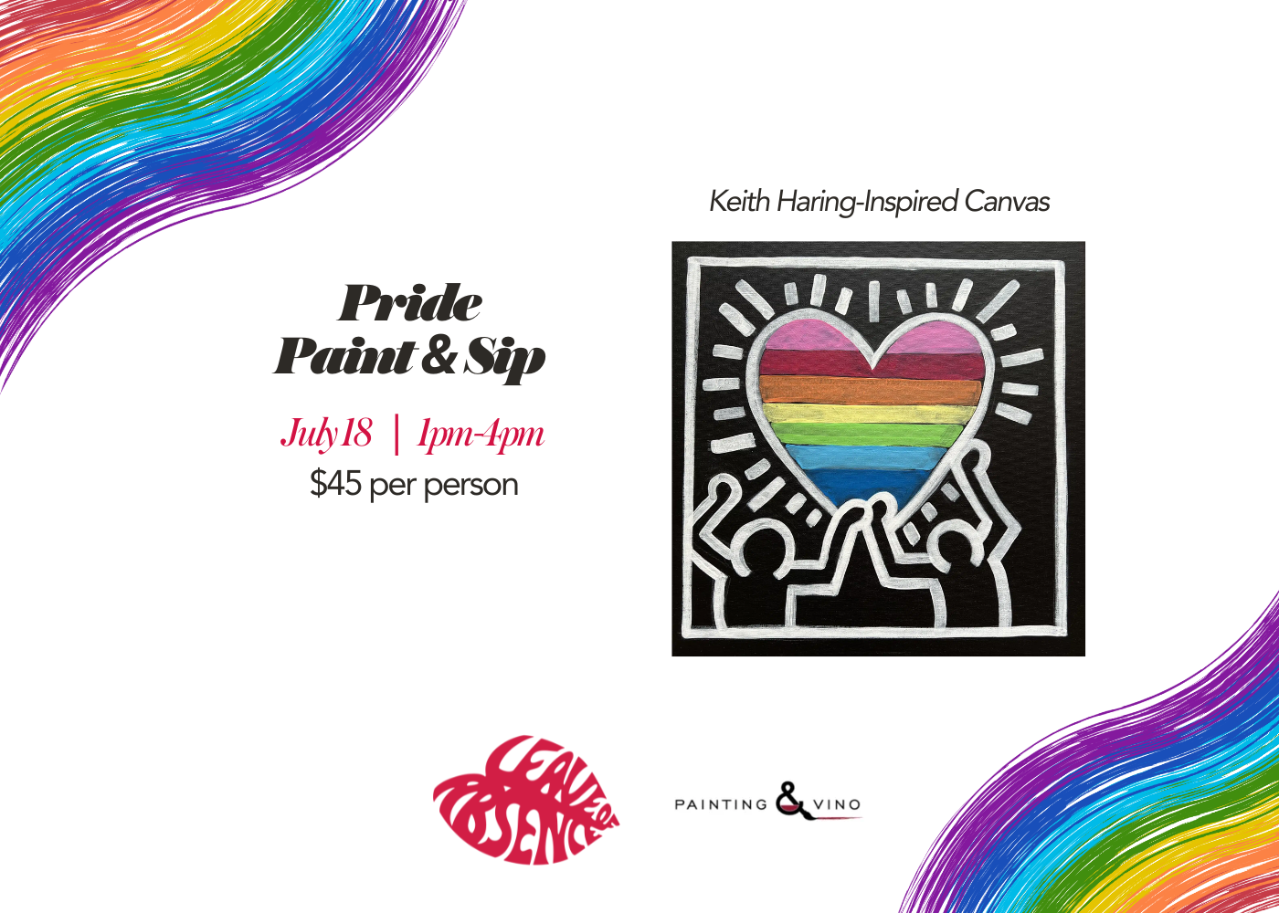 Pride Paint & Sip - Friday, July 18, 2025, 1 p.m. to 4 p.m. | San Diego ...