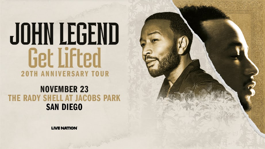 John Legend - Sunday, November 23, 2025, 7:30 p.m. | San Diego Reader
