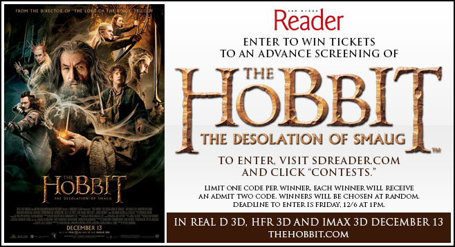 Win a Pass for 2 to The Hobbit | San Diego Reader