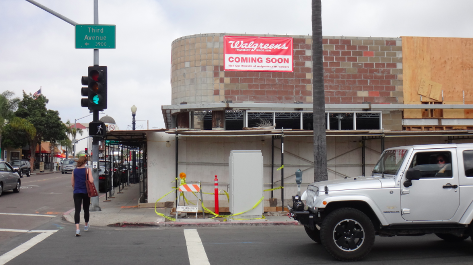New Walgreens store rises on University Ave. in Hillcrest | San Diego ...