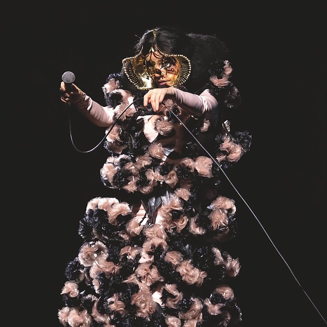 Photo: With over 100 musicians joining Bjork across the series, each ...
