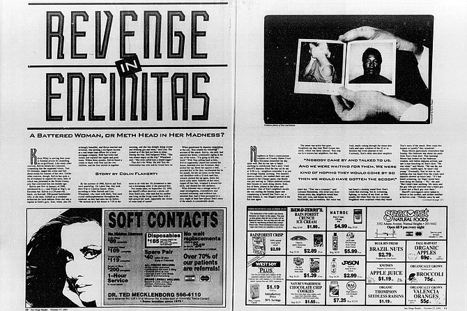 Photo: In 1991, Colin wrote an inside feature story for the Reader that ...