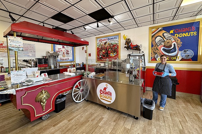 Photo: Chantelle Harris in her new, allergen-free donuts shop: Chani's ...