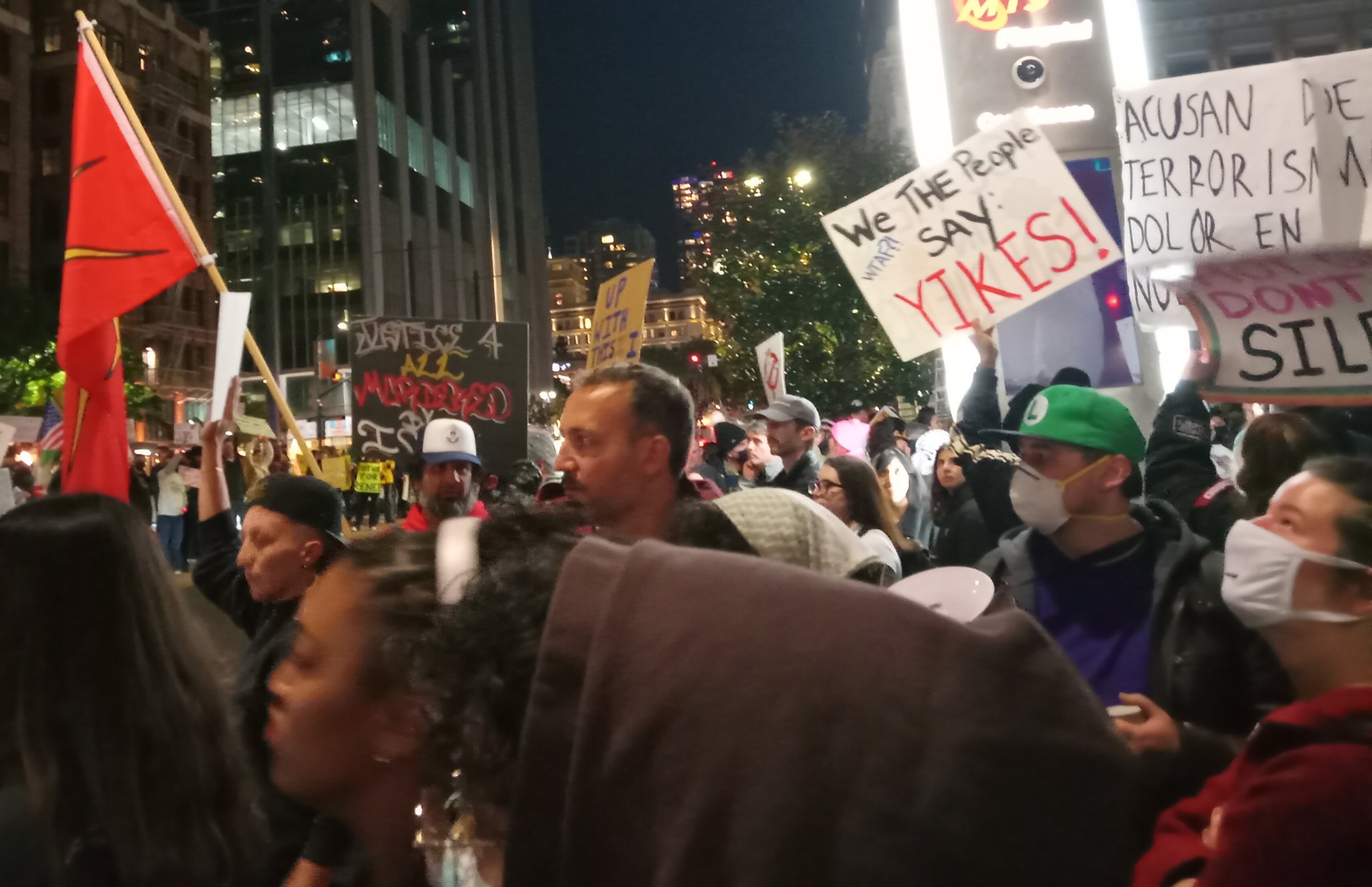 ICE Out For Good protest fills downtown streets | San Diego Reader